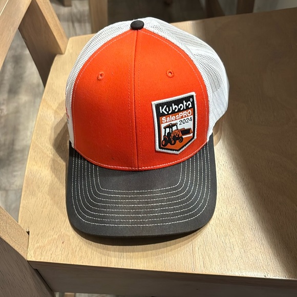 kubota | Accessories | Kubota Tractor Trucker Hat | Poshmark